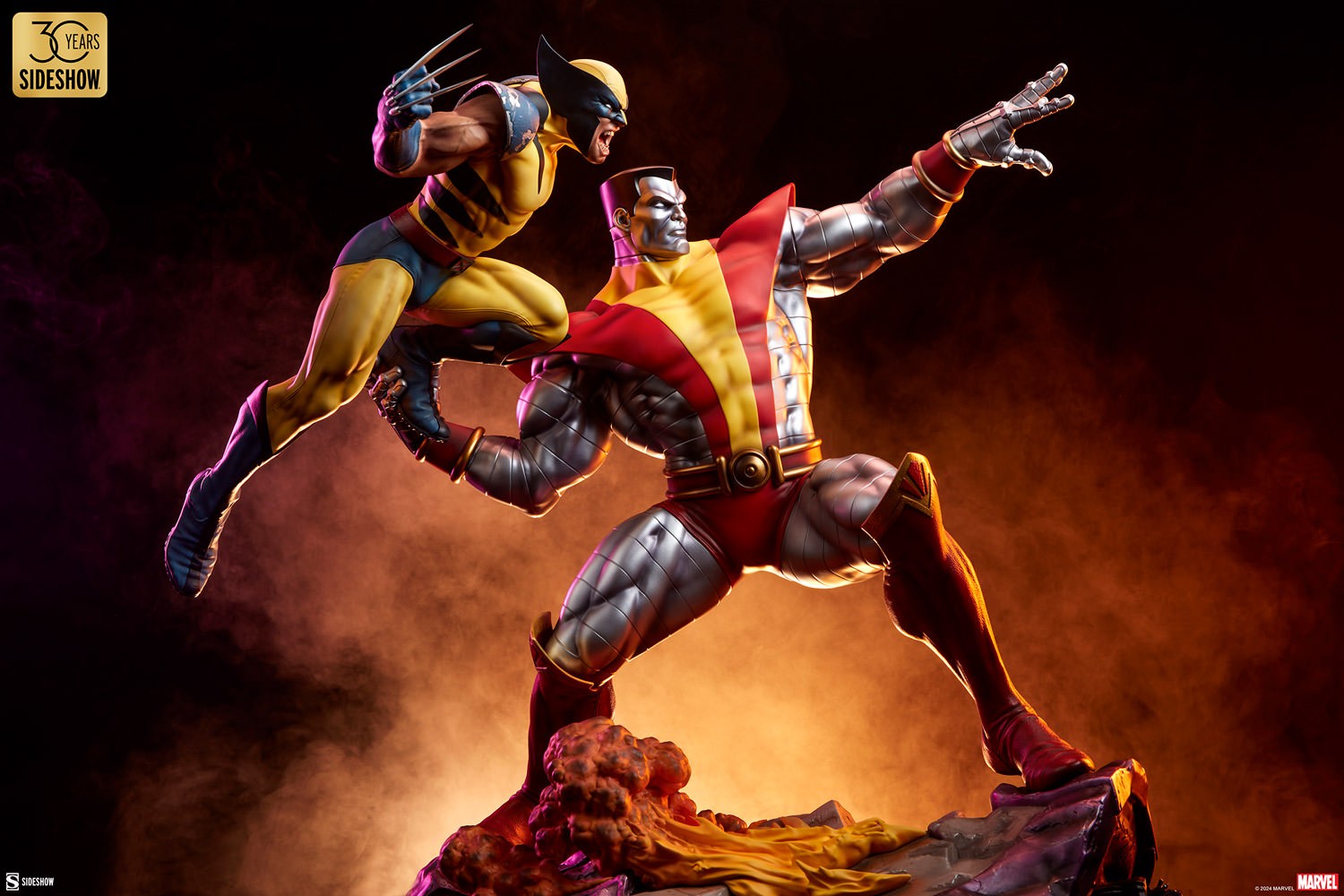 Fastball Special: Colossus & Wolverine Statue by Sideshow Collectibles ...