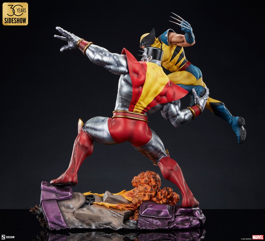 Fastball Special: Colossus & Wolverine Statue by Sideshow Collectibles ...