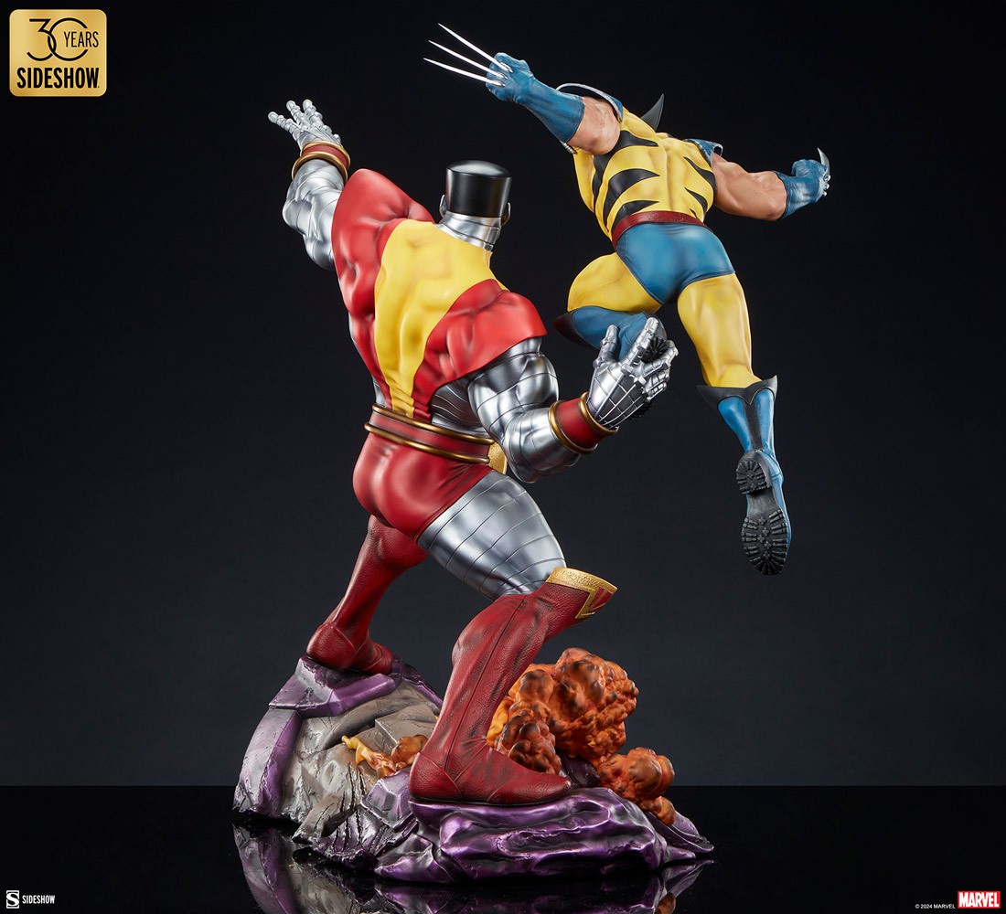 Fastball Special: Colossus & Wolverine Statue by Sideshow Collectibles ...