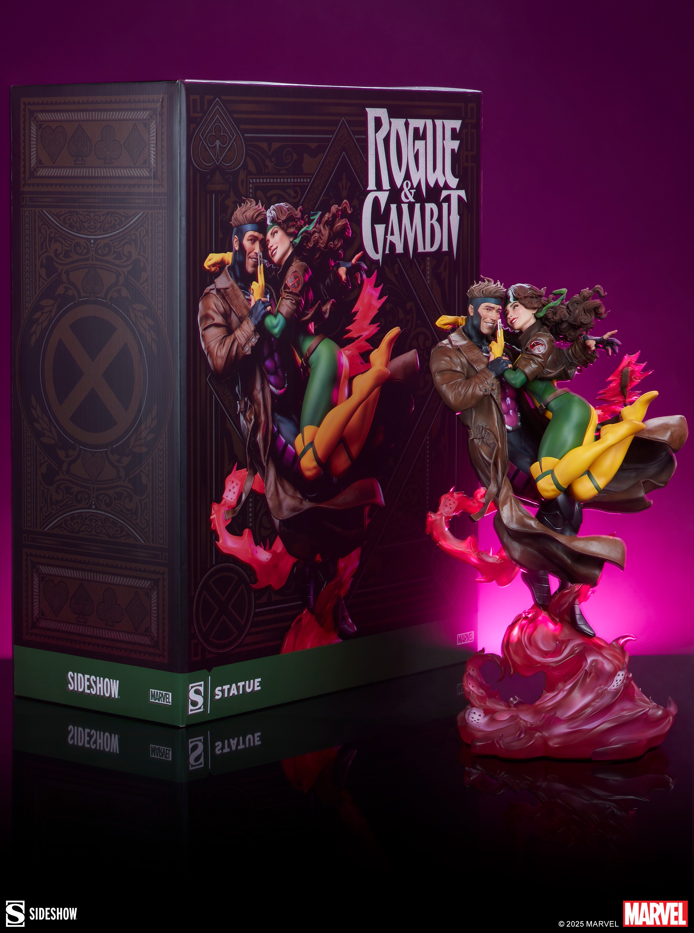 Rogue & Gambit Statue by Sideshow Collectibles | Sideshow Collectibles