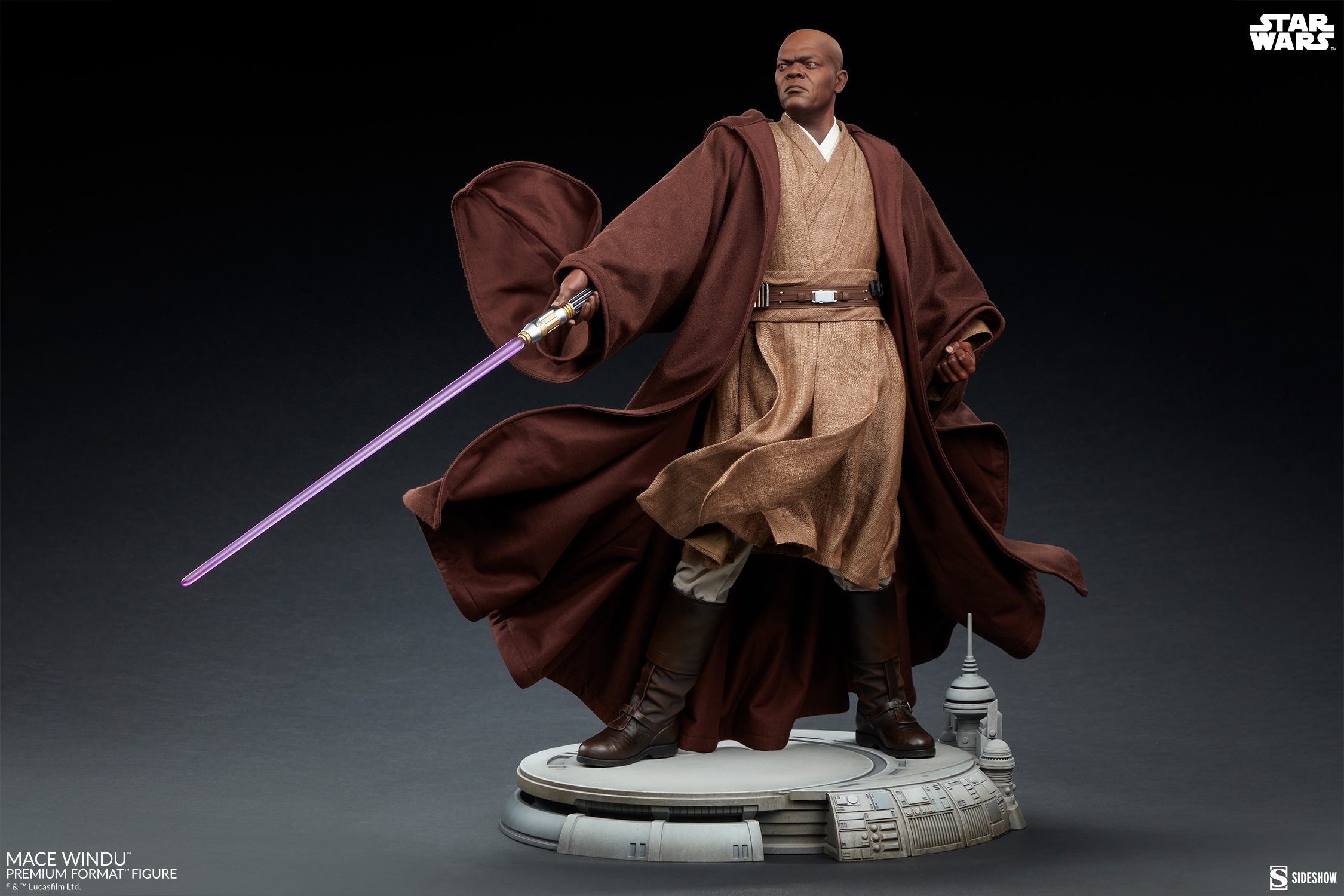 Mace Windu™ Premium Format™ Figure by Sideshow Collectibles | Sideshow ...
