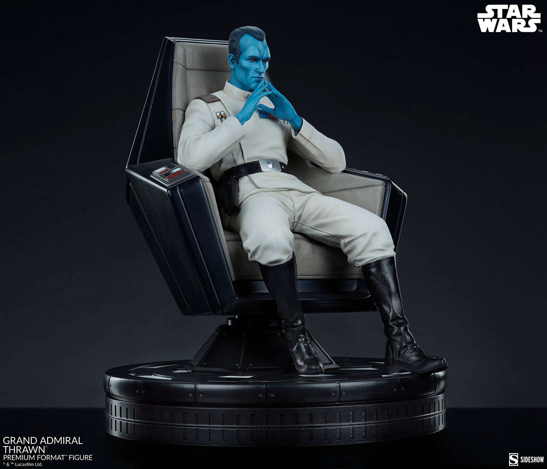Grand Admiral Thrawn™ Premium Format™ Figure by Sideshow Collectibles ...