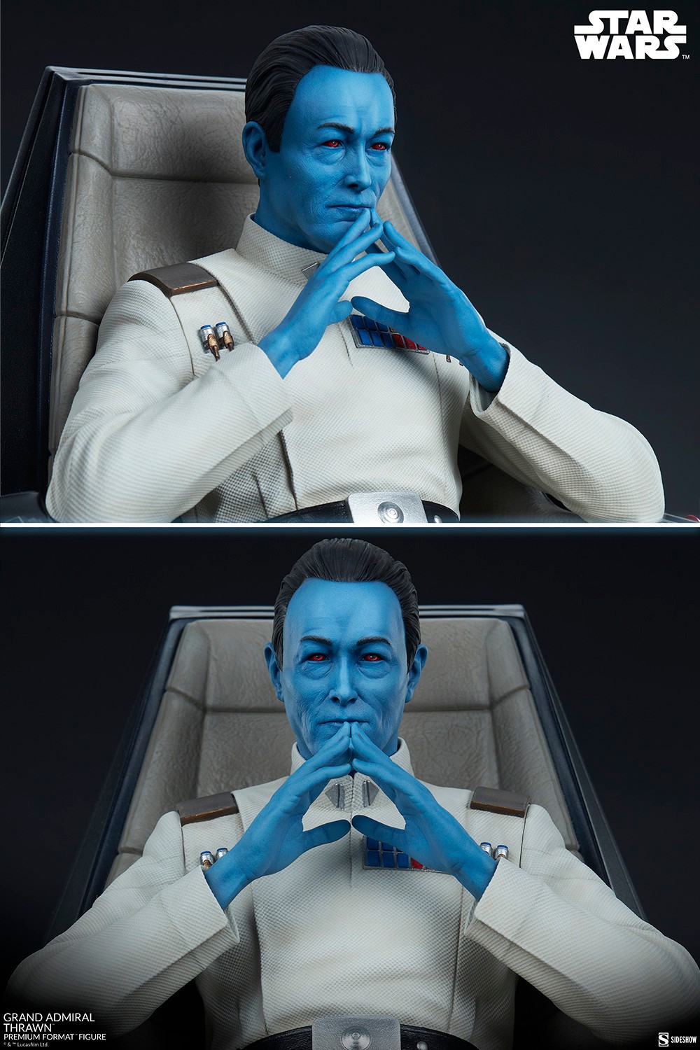 Grand Admiral Thrawn™ Premium Format™ Figure by Sideshow Collectibles ...