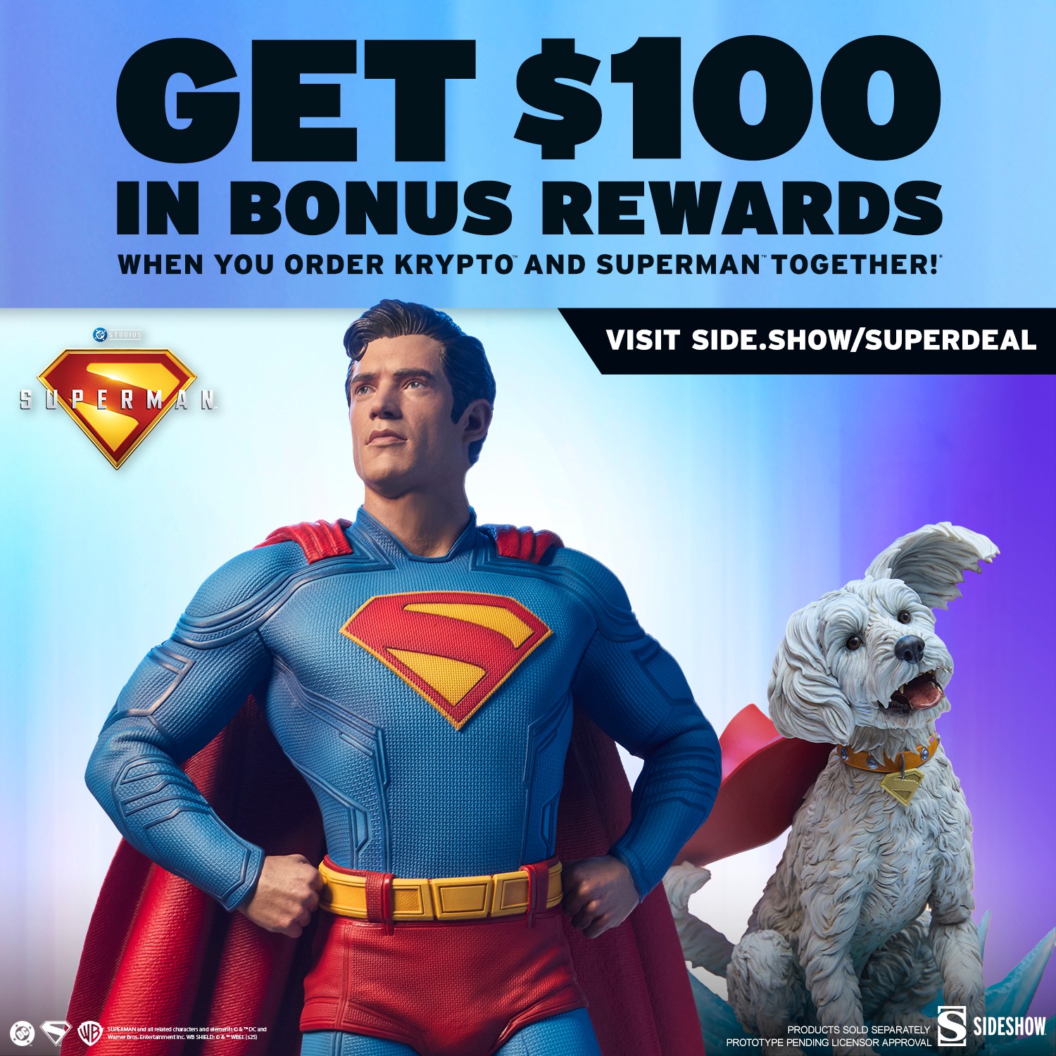 Superman™ Premium Format™ Figure by Sideshow Collectibles | Sideshow ...