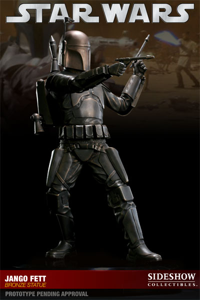 Star Wars Jango Fett Bronze Statue by Sideshow Collectibles | Sideshow ...