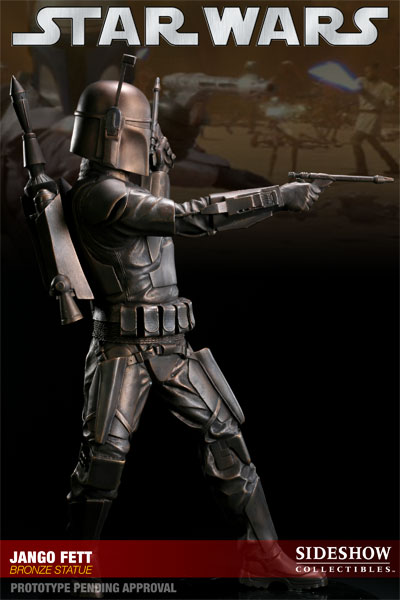 Star Wars Jango Fett Bronze Statue by Sideshow Collectibles | Sideshow ...