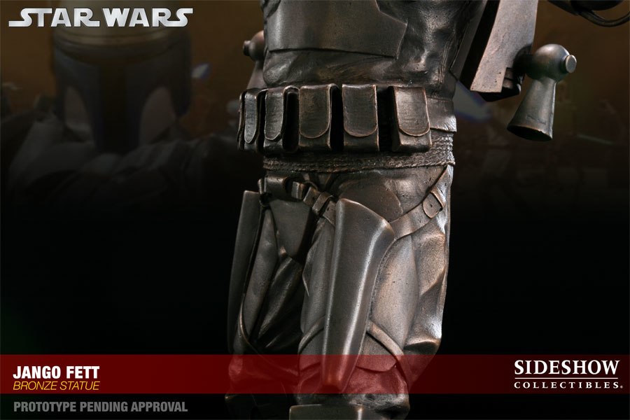Star Wars Jango Fett Bronze Statue by Sideshow Collectibles | Sideshow ...