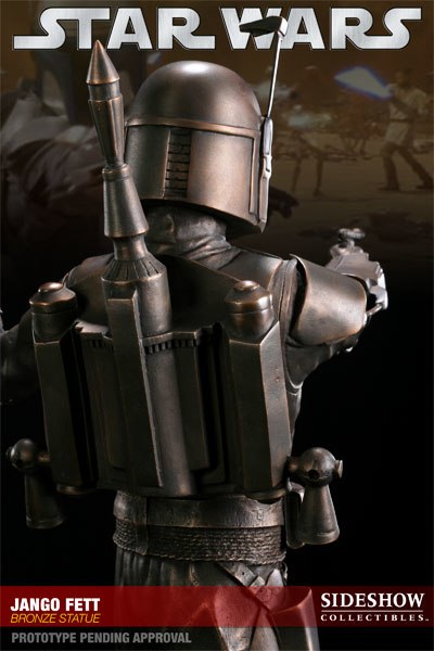Star Wars Jango Fett Bronze Statue by Sideshow Collectibles | Sideshow ...