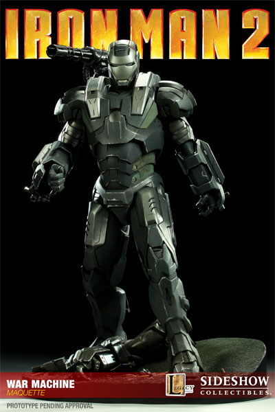 Marvel War Machine Maquette by Sideshow | Sideshow Collectibles