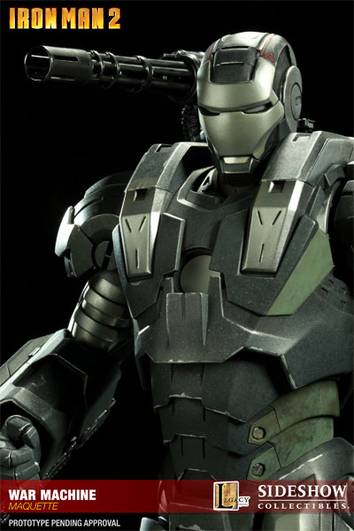 Marvel War Machine Maquette by Sideshow | Sideshow Collectibles