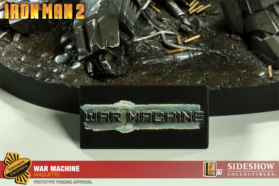 Marvel War Machine Maquette by Sideshow | Sideshow Collectibles