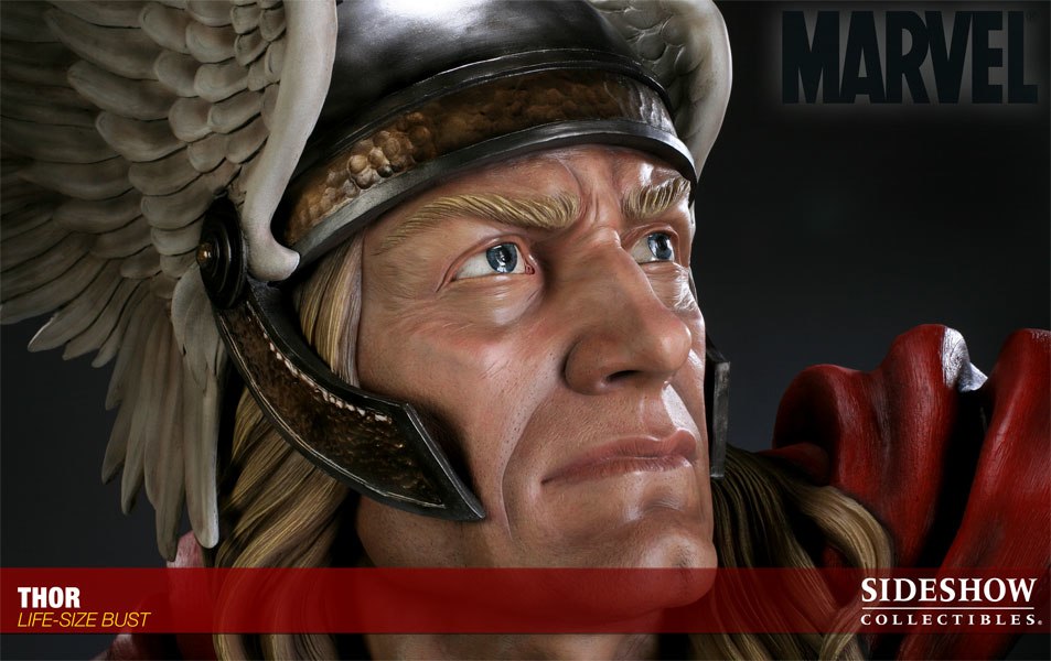 Marvel Thor Life-Size Bust by Sideshow Collectibles | Sideshow Collectibles