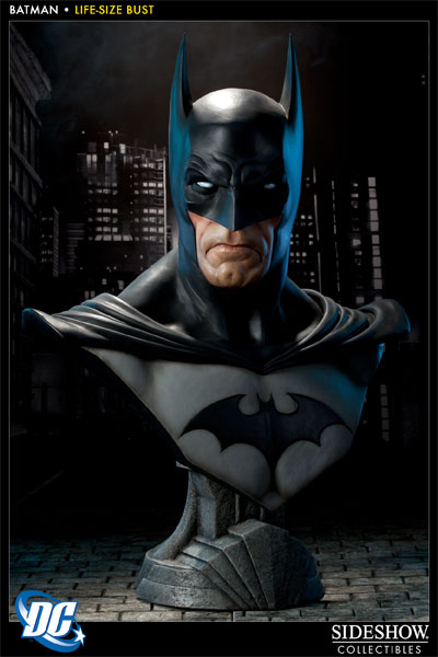 DC Comics Batman Life-Size Bust by Sideshow Collectibles | Sideshow ...