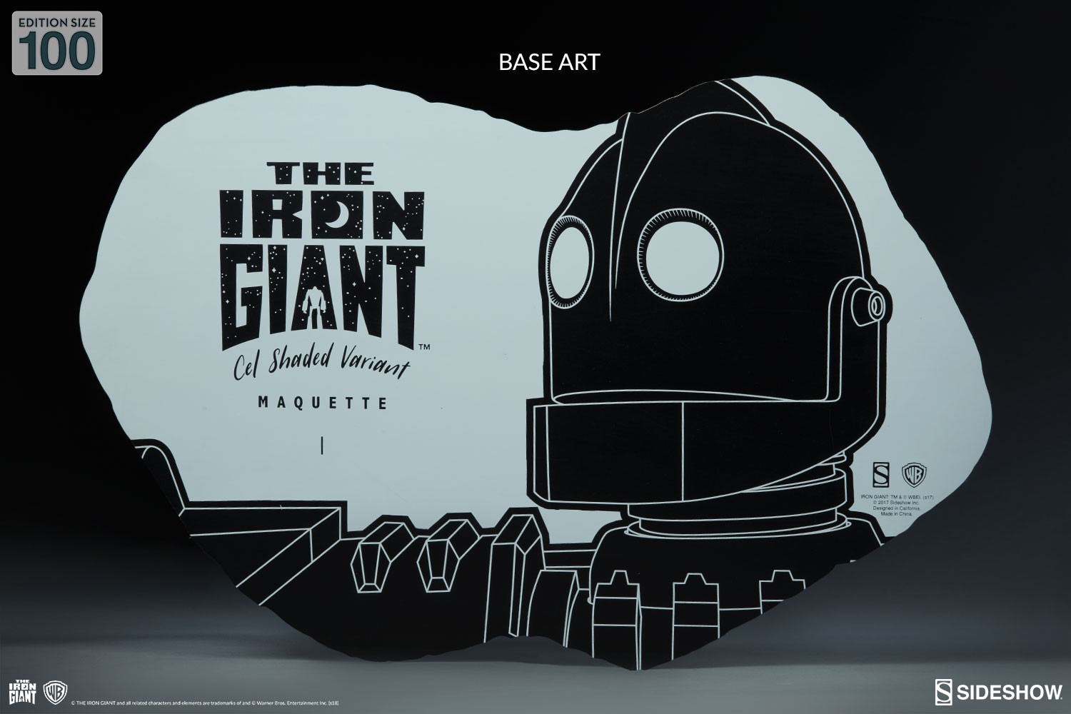 The Iron Giant - Cel Shaded Variant Maquette | Sideshow Collectibles