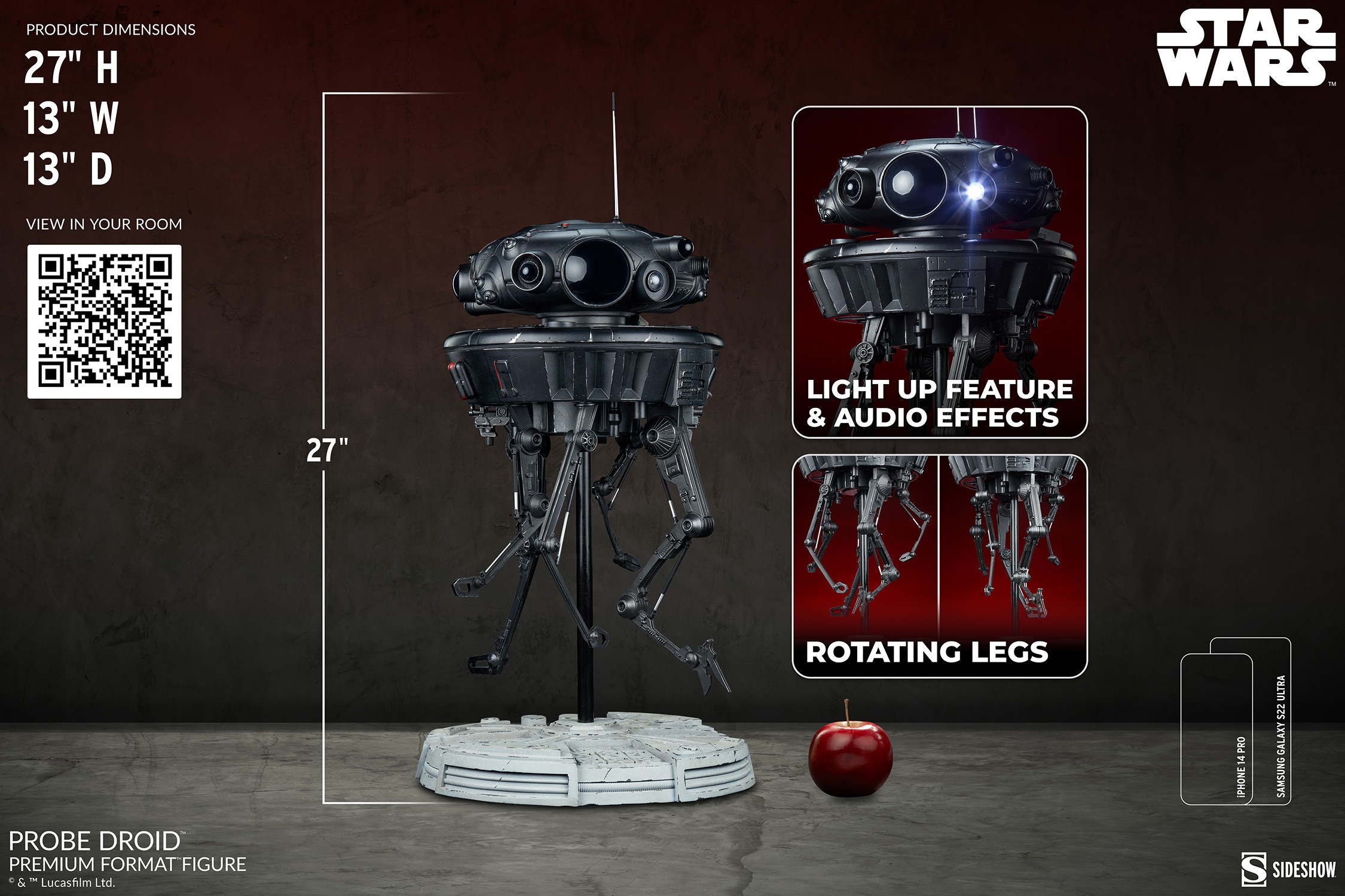 Probe Droid Premium Format™ Figure by Sideshow Collectibles | Sideshow ...