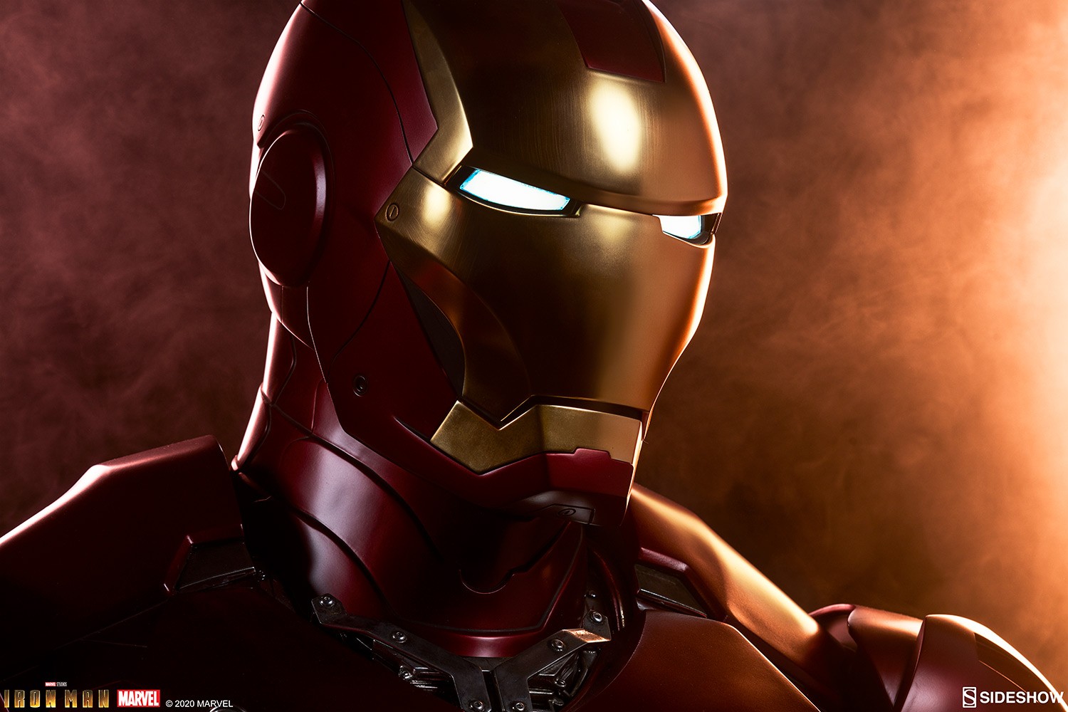 Marvel Iron Man Mark III Life-Size Bust by Sideshow Collectibles ...