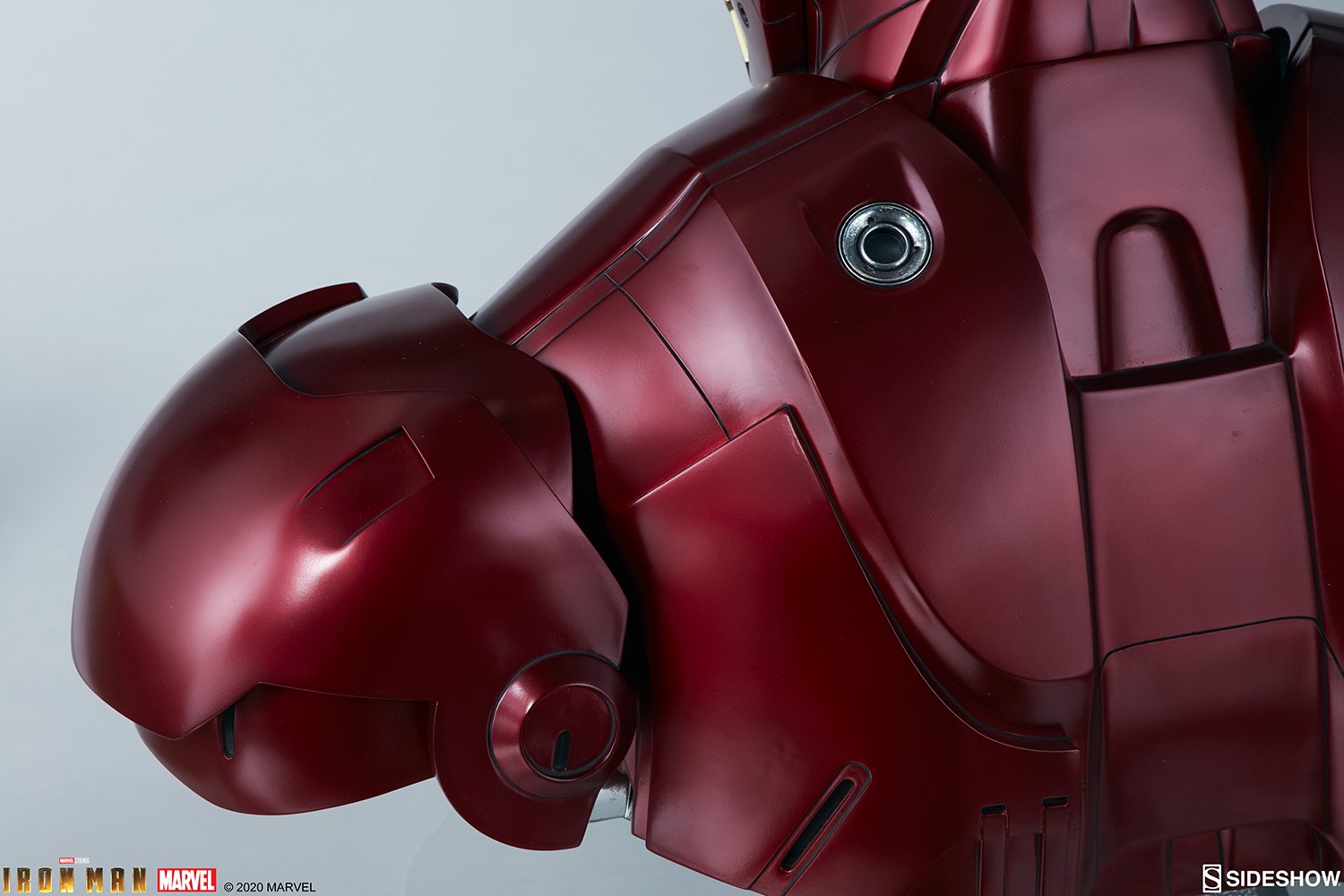 Marvel Iron Man Mark III Life-Size Bust by Sideshow Collectibles ...