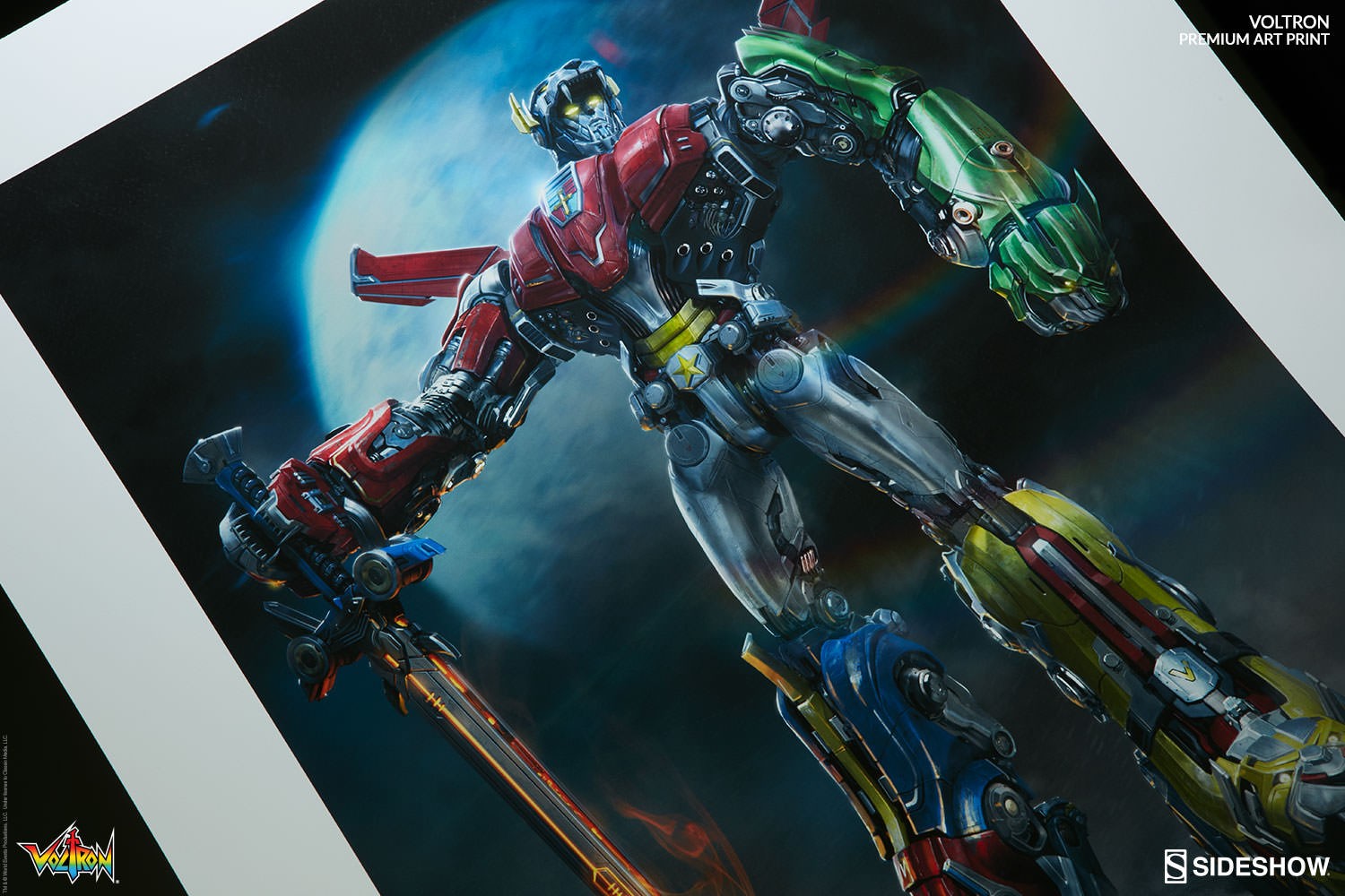 Voltron: Defender of the Universe Voltron Premium Art Print | Sideshow ...