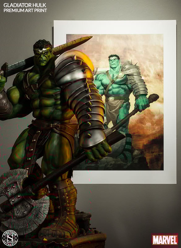 Marvel King Hulk Premium Art Print by Sideshow Collectibles | Sideshow ...
