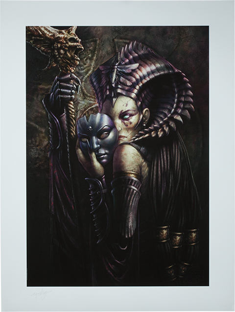 Cleopsis Unmasked Premium Art Print | Sideshow Collectibles