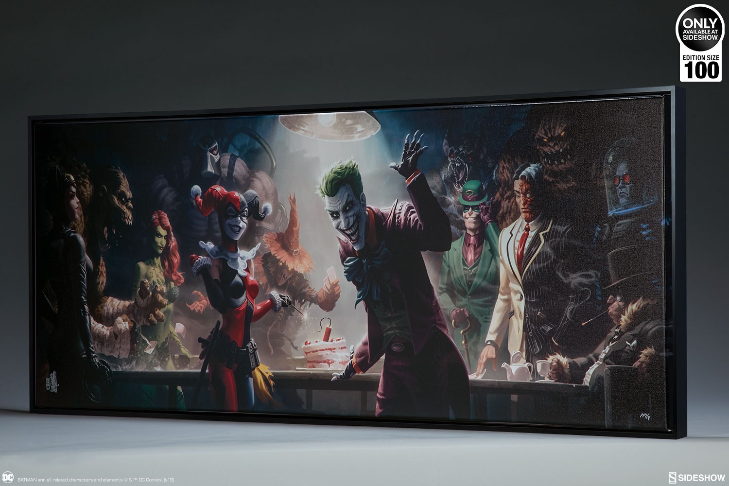 DC Comics The Rogues Gallery Fine Art Print by Sideshow | Sideshow ...