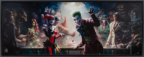 DC Comics The Rogues Gallery Fine Art Print by Sideshow | Sideshow ...