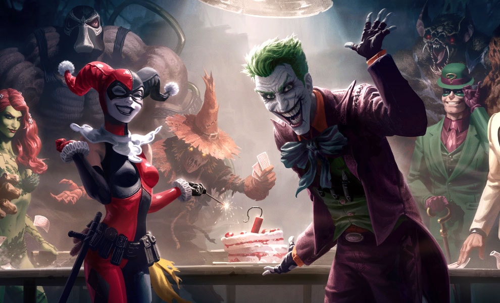 DC Comics The Rogues Gallery Fine Art Print by Sideshow | Sideshow ...