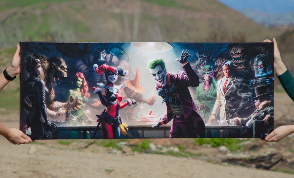 DC Comics The Rogues Gallery Fine Art Print by Sideshow | Sideshow ...