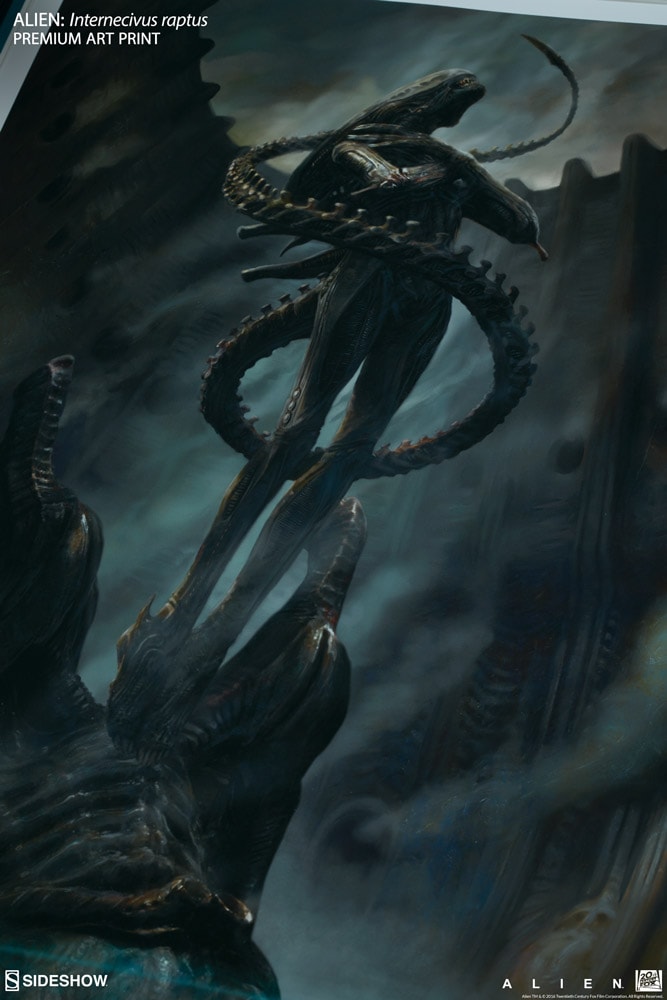 Alien Alien Internecivus raptus Premium Art Print by Sidesho | Sideshow ...