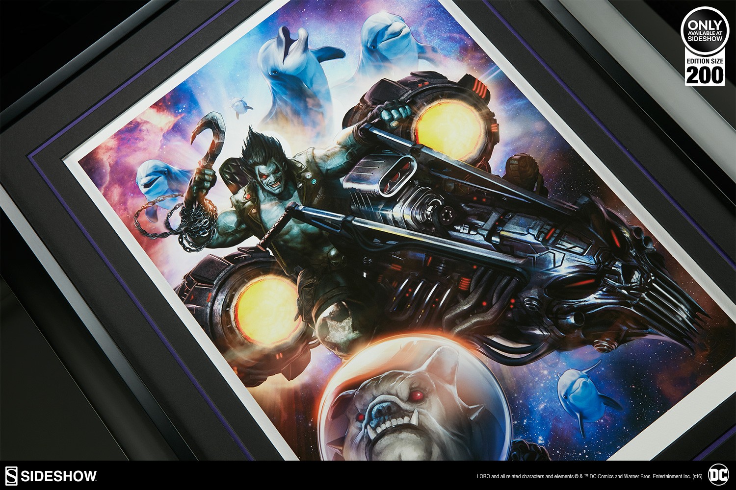 DC Comics Lobo The Last Czarnian Premium Art Print by Sidesh | Sideshow ...