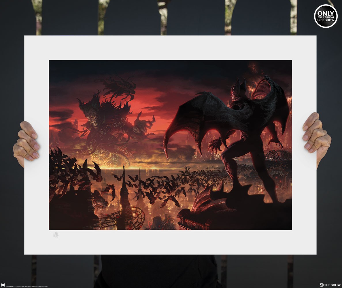 DC Comics Batman Gotham Nightmare Art Print by Sideshow Coll | Sideshow ...