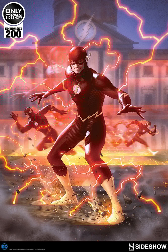 the flash comic artwork