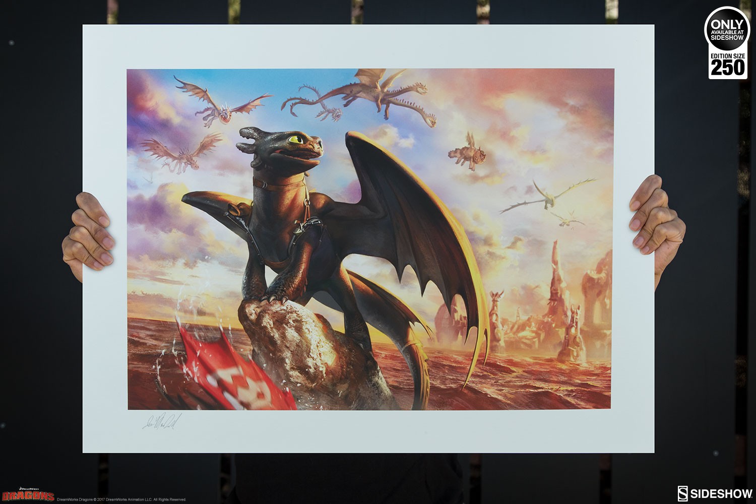 How to Train Your Dragon Toothless and the Dragons of Berk A | Sideshow ...