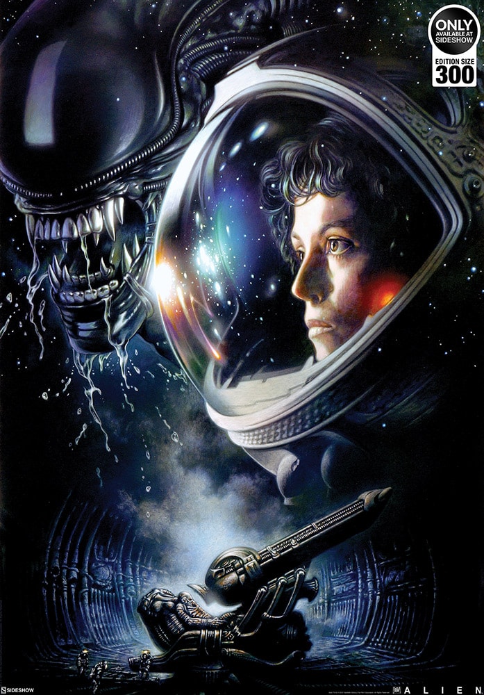 Alien 1979 Fine Art Print by Tsuneo Sanda | Sideshow Collectibles