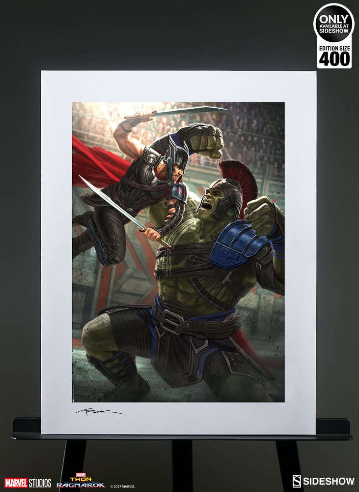 Marvel Thor Ragnarok Art Print by Sideshow Collectibles | Sideshow ...