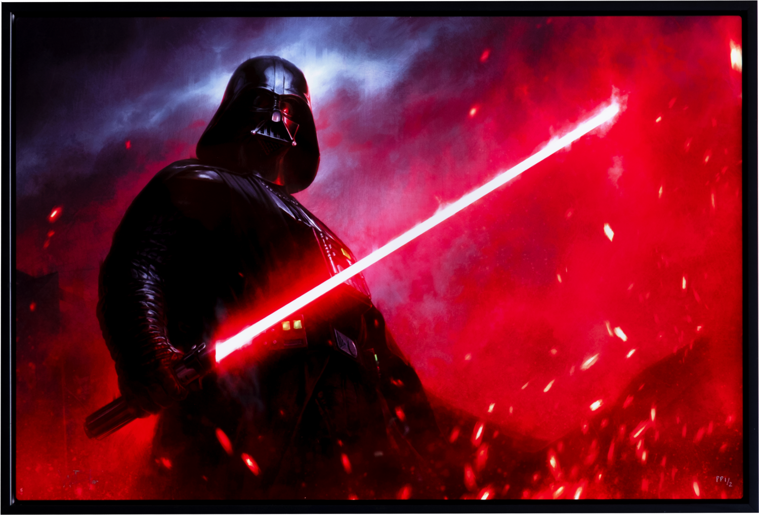 Darth Vader™: Dark Lord of the Sith™ Fine Art Print by Darren Tan ...