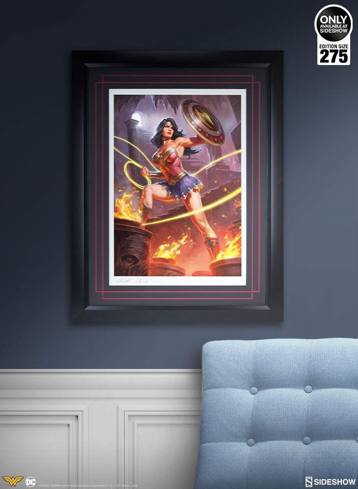 DC Comics Wonder Woman Art Print by Sideshow Collectibles | Sideshow ...