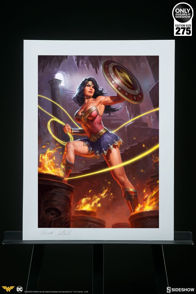 DC Comics Wonder Woman Art Print by Sideshow Collectibles | Sideshow ...