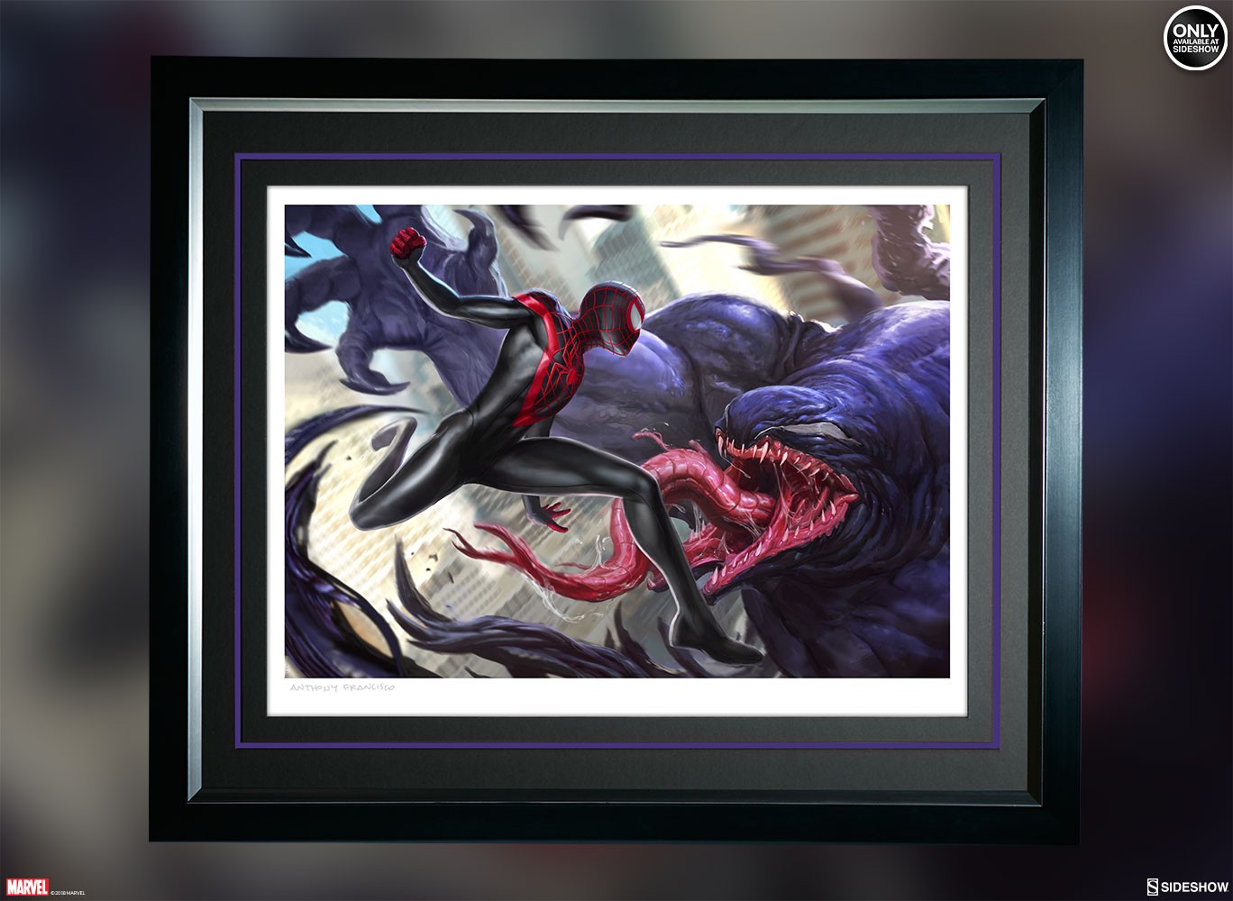 Marvel Spider-Man Miles Morales Art Print by Sideshow Collec | Sideshow ...