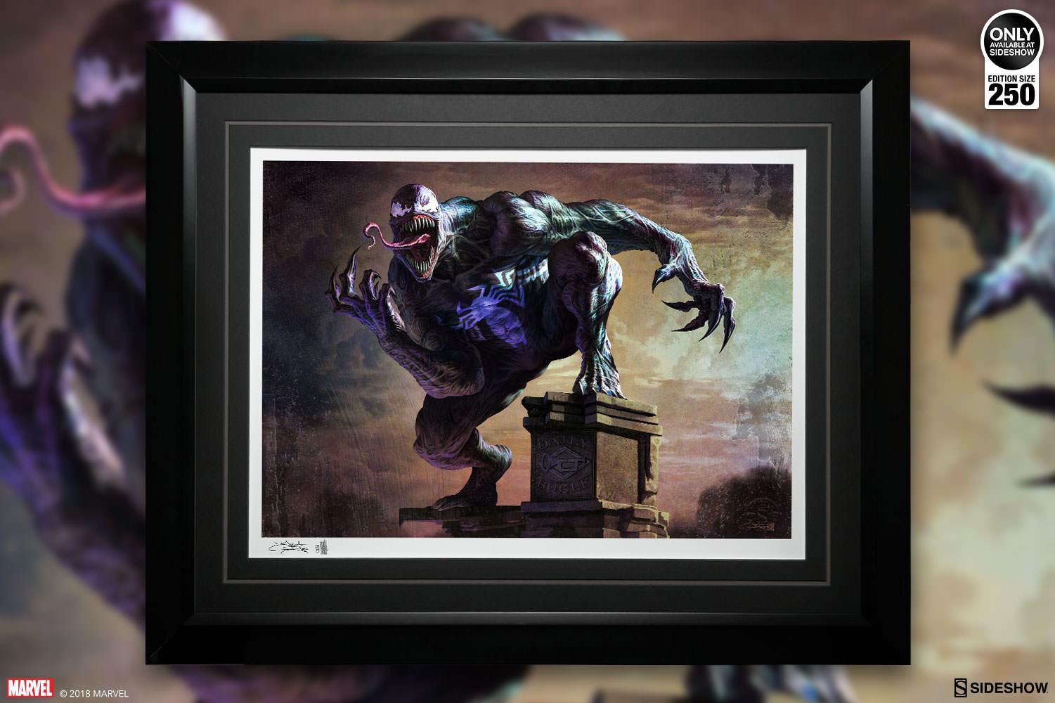 Marvel Venom Art Print by Sideshow Collectibles | Sideshow Collectibles