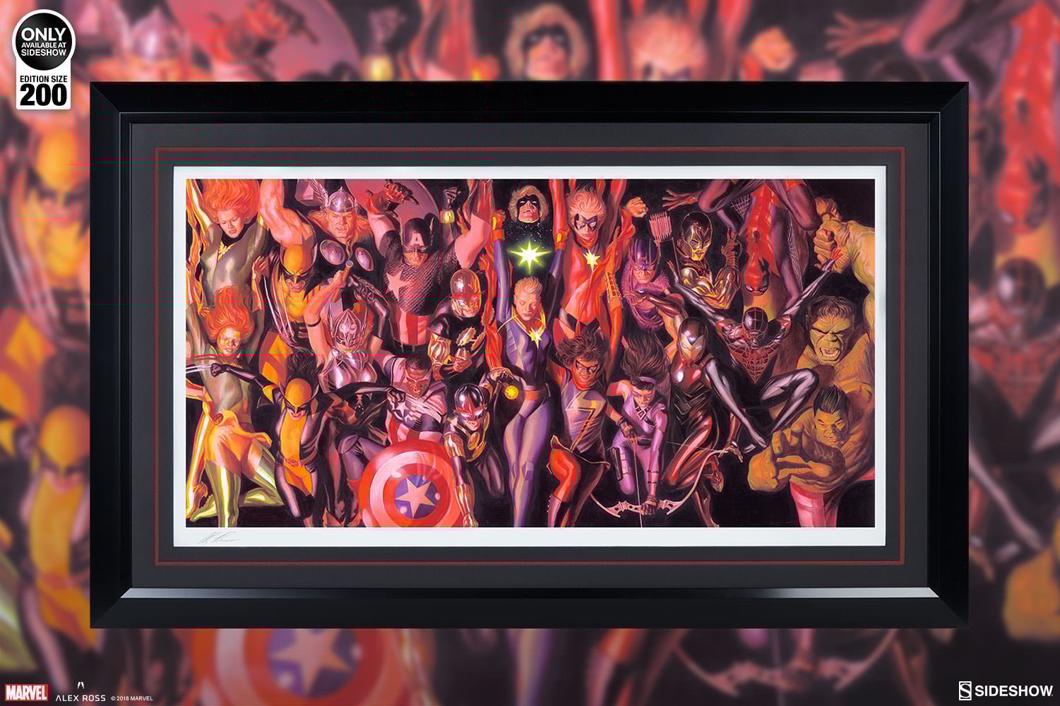Marvel Marvel Generations Art Print by Alex Ross Art | Sideshow ...