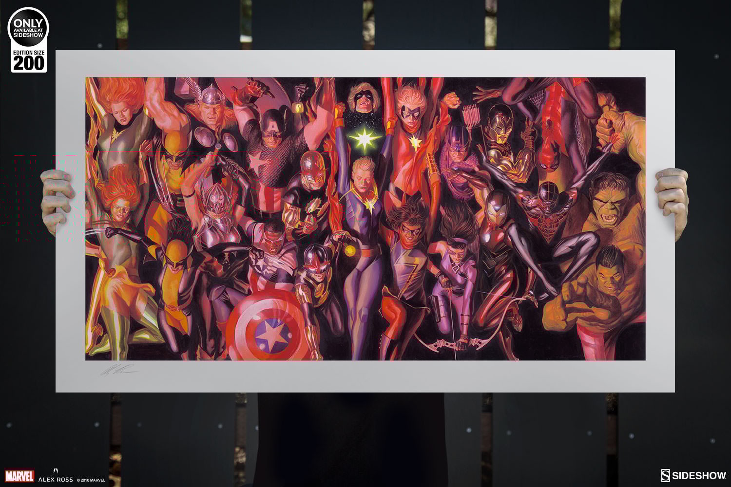 Marvel Marvel Generations Art Print by Alex Ross Art | Sideshow ...