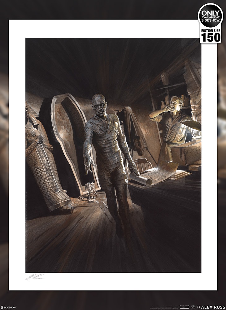 Universal Monsters Variant Fine Art Lithograph Set by Alex Ross Art ...