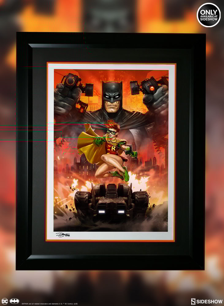 batman returns framed poster