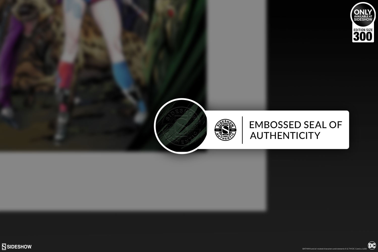 Batman 50 Deluxe Print by J. Scott Campbell | Sideshow Collectibles