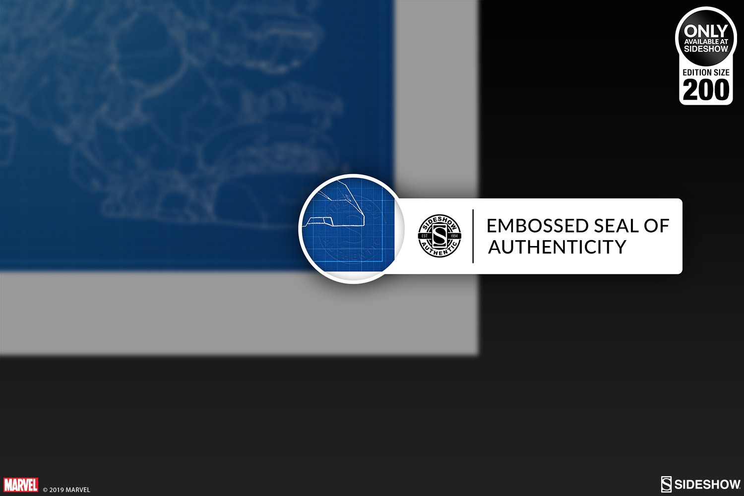 The Hulkbuster Blueprint Variant Fine Art Print by Erwin Papa ...