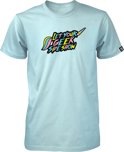 Unicorn Let your Geek Sideshow T-shirt | Sideshow Collectibles
