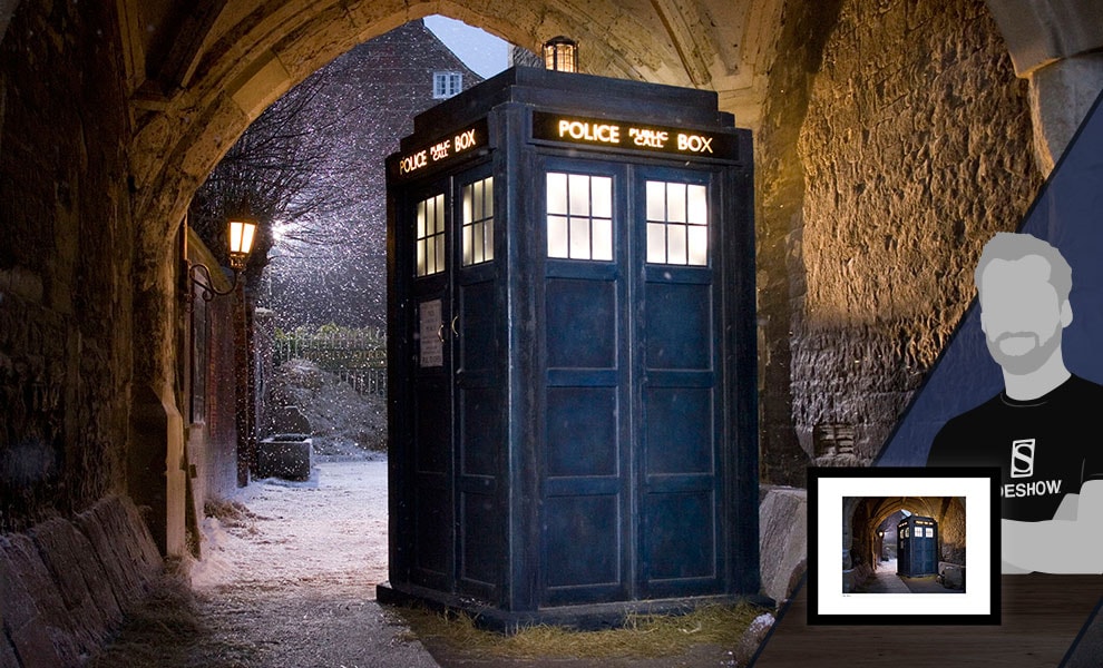Classic Stills The Tardis Fine Art Print | Sideshow Collectibles