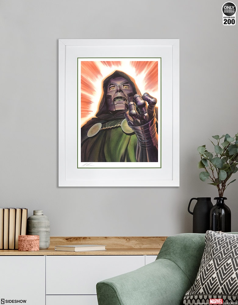 Marvel Doctor Doom Fine Art Lithograph by Alex Ross Art | Sideshow ...