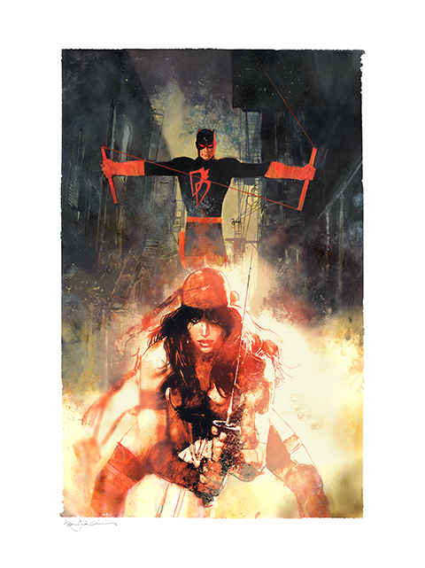 Marvel Elektric Connection Fine Art Lithograph by Bill Sienkiewicz ...